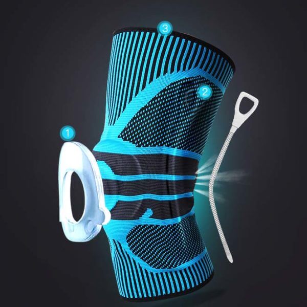 Professional Knee Pads Basketball Leg Sleeve Compression Pad ( Buy 1 ...